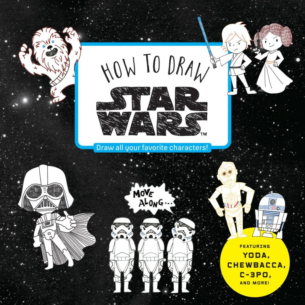 HOW TO DRAW STAR WARS SC – Comics Place