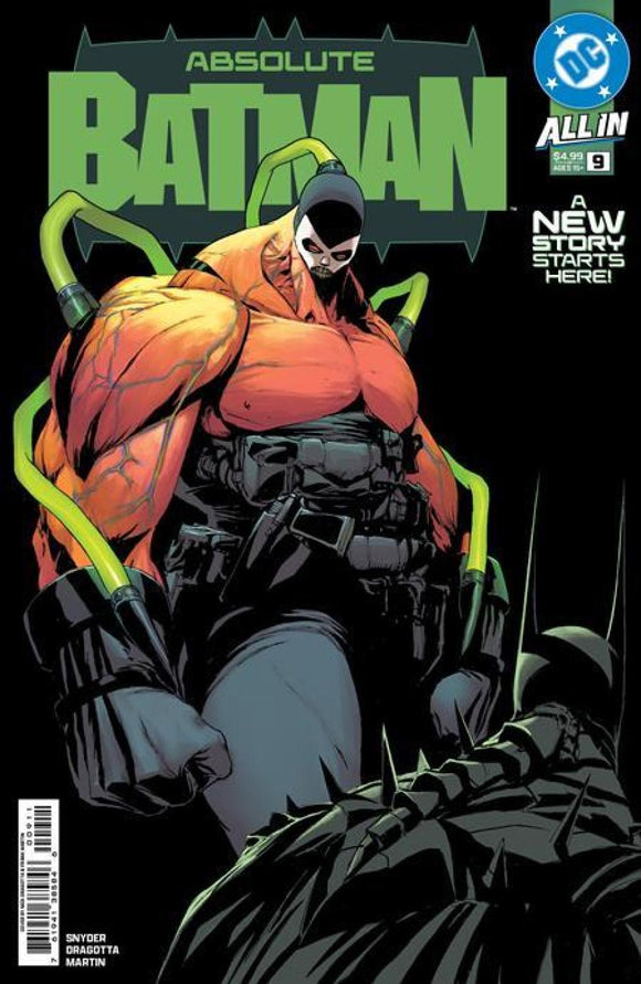 Absolute Batman 2024 #9 Nick Dragotta Cover - back issue - $15.00 ...
