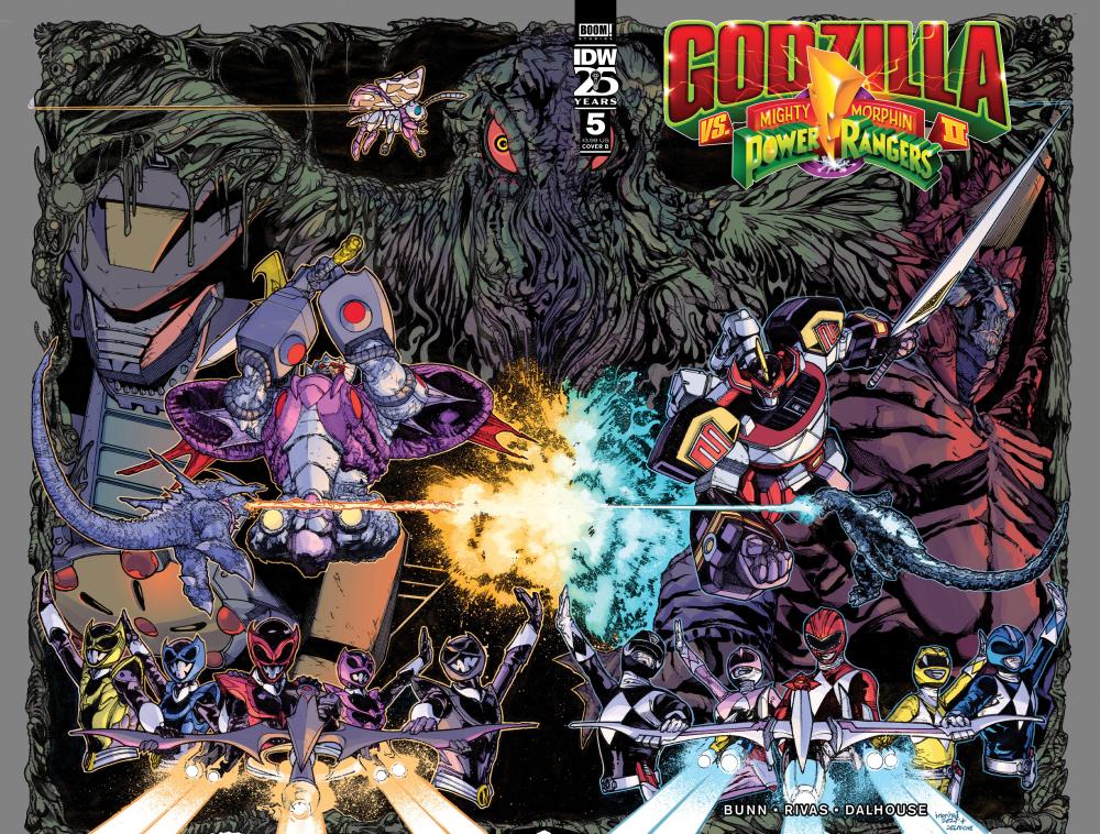 GODZILLA VS THE MIGHTY MORPHIN POWER RANGERS II #5 VAR B SANCHEZ CVR B ...
