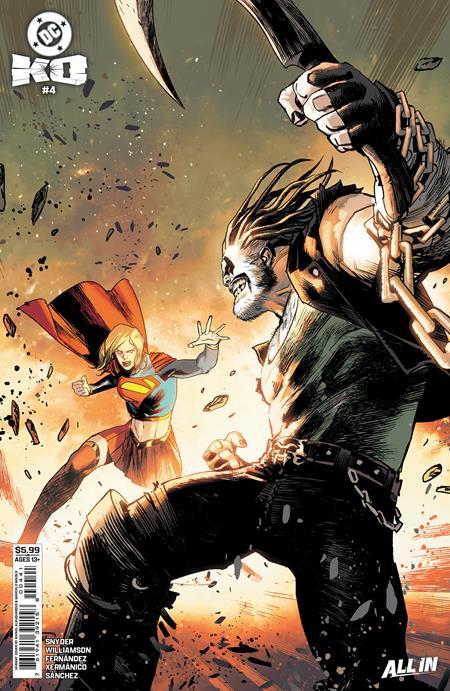 DC K.O. #4 CVR D RAFAEL ALBUQUERQUE CARD STOCK VAR (OF 5) – Comics Place