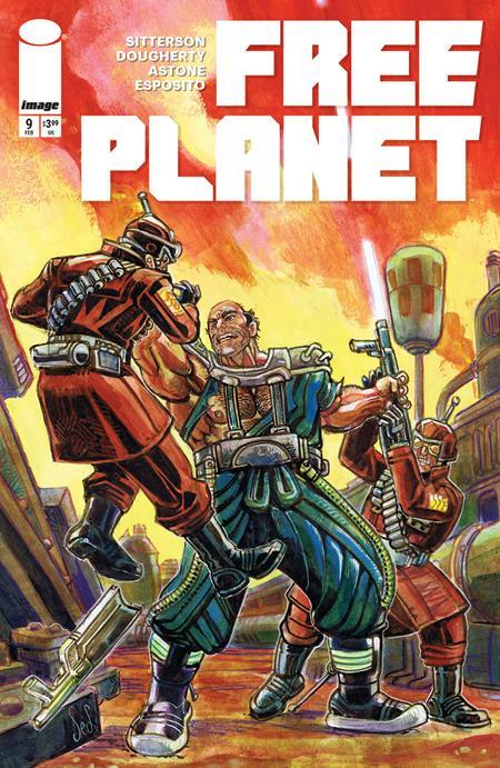 FREE PLANET #9 CVR B JED DOUGHERTY VAR – Comics Place