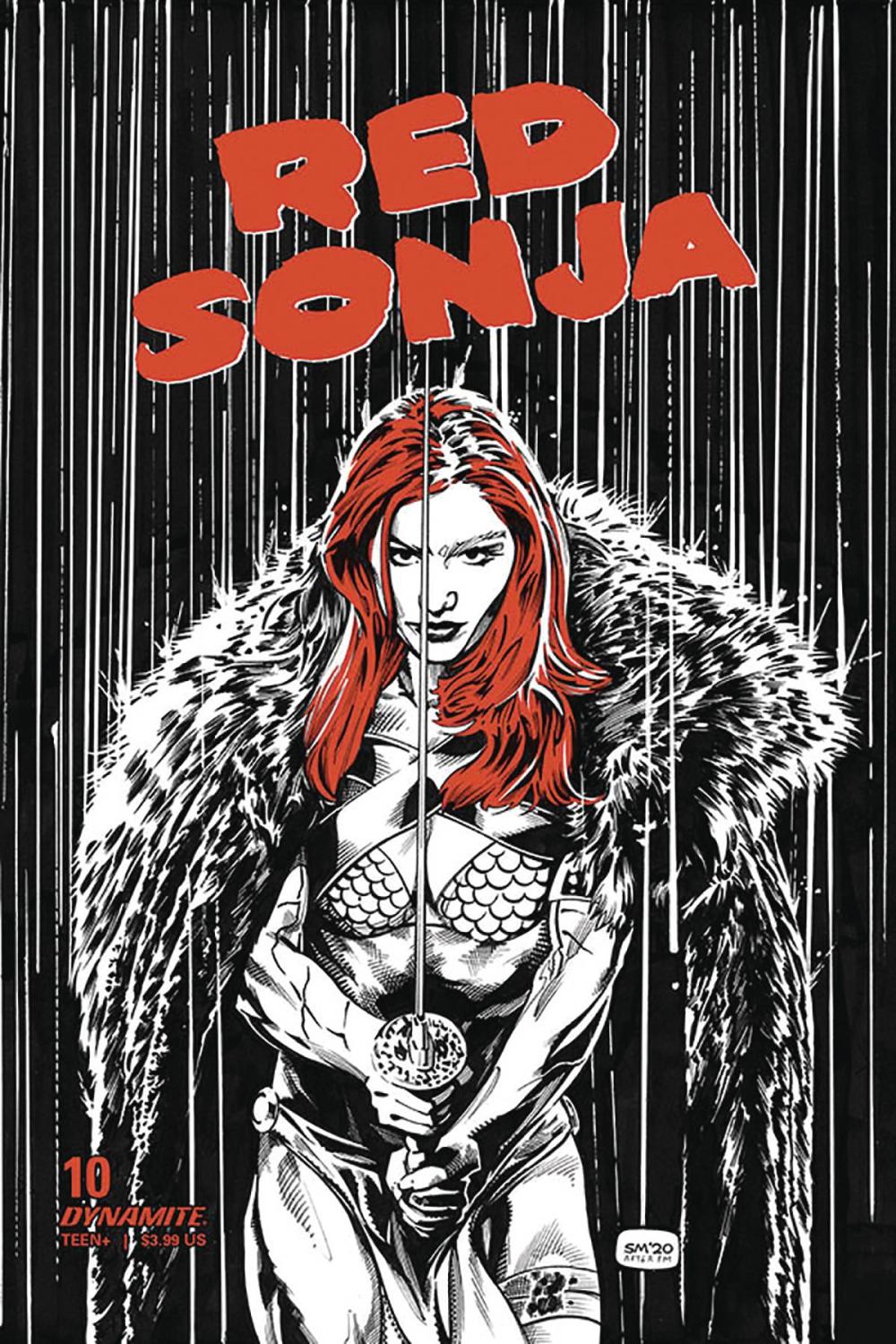 Red Sonja #17 7 Copy Mooney Homage Incv from DYNAMITE – Comics Place