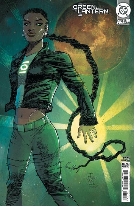 ABSOLUTE GREEN LANTERN #11 CVR D DENYS COWAN CARD STOCK VAR – Comics Place