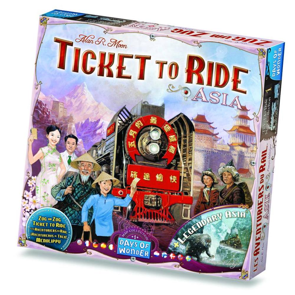 TICKET TO RIDE MAP COLLECTION 1 ASIA – Comics Place